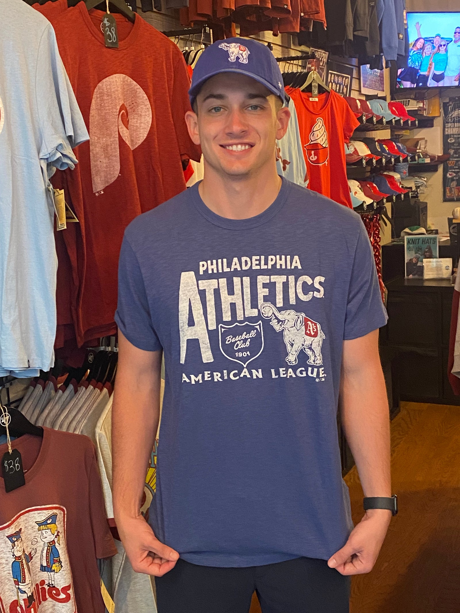 Philadelphia Athletics Hats, Shirts & Memorabilia - Shibe Vintage Sports